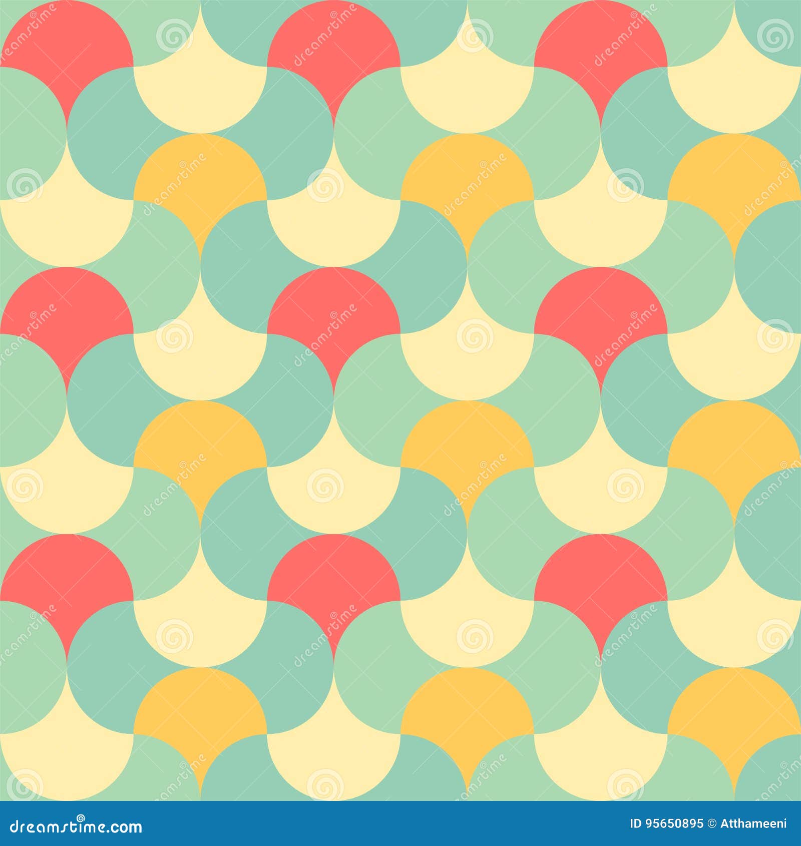 Abstract Pastel Color Tone Geometric Patterns Background Stock Vector ...