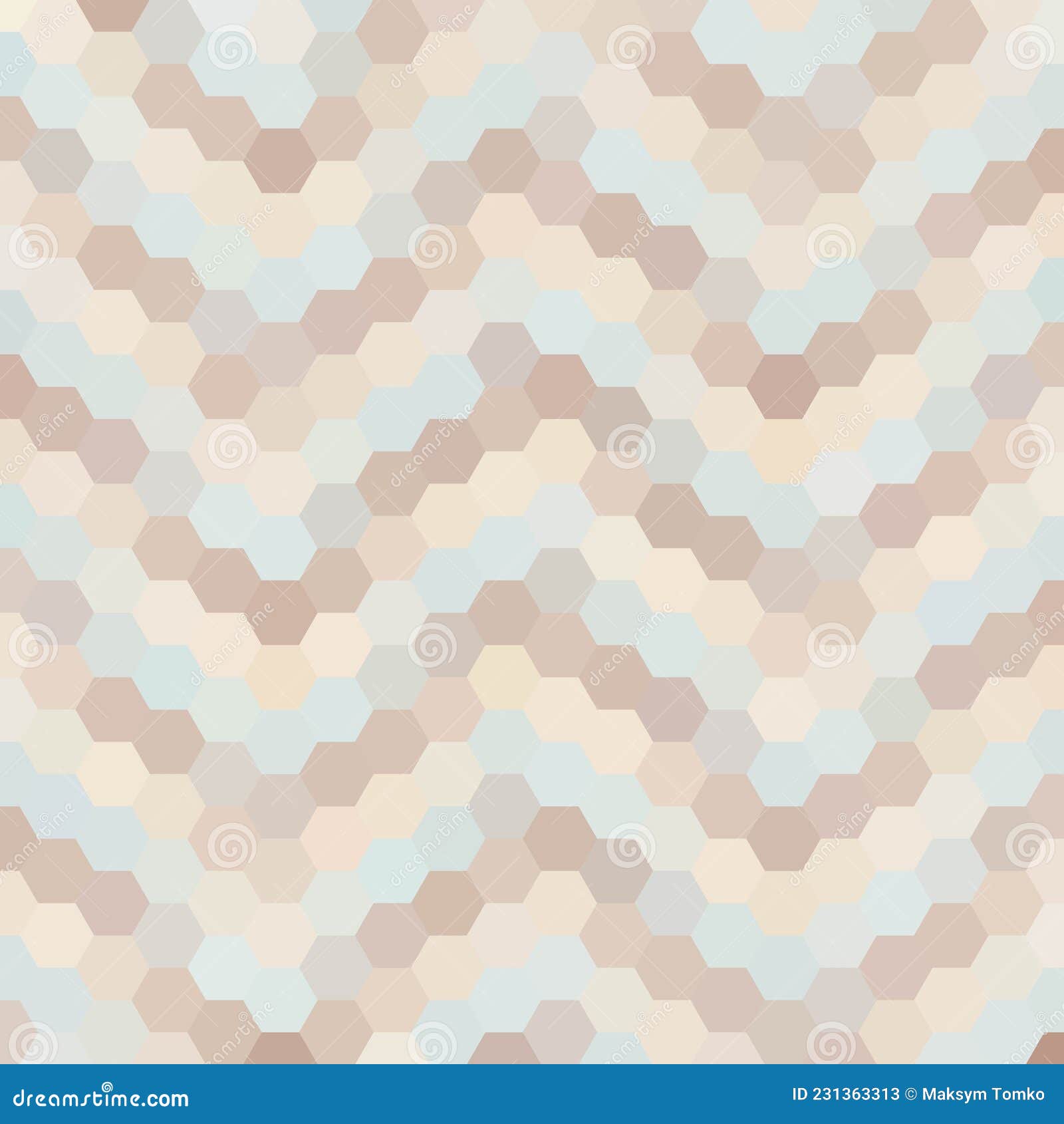Abstract Pastel Colors. Geometric Hexagonal Background. Eps 10 Stock ...