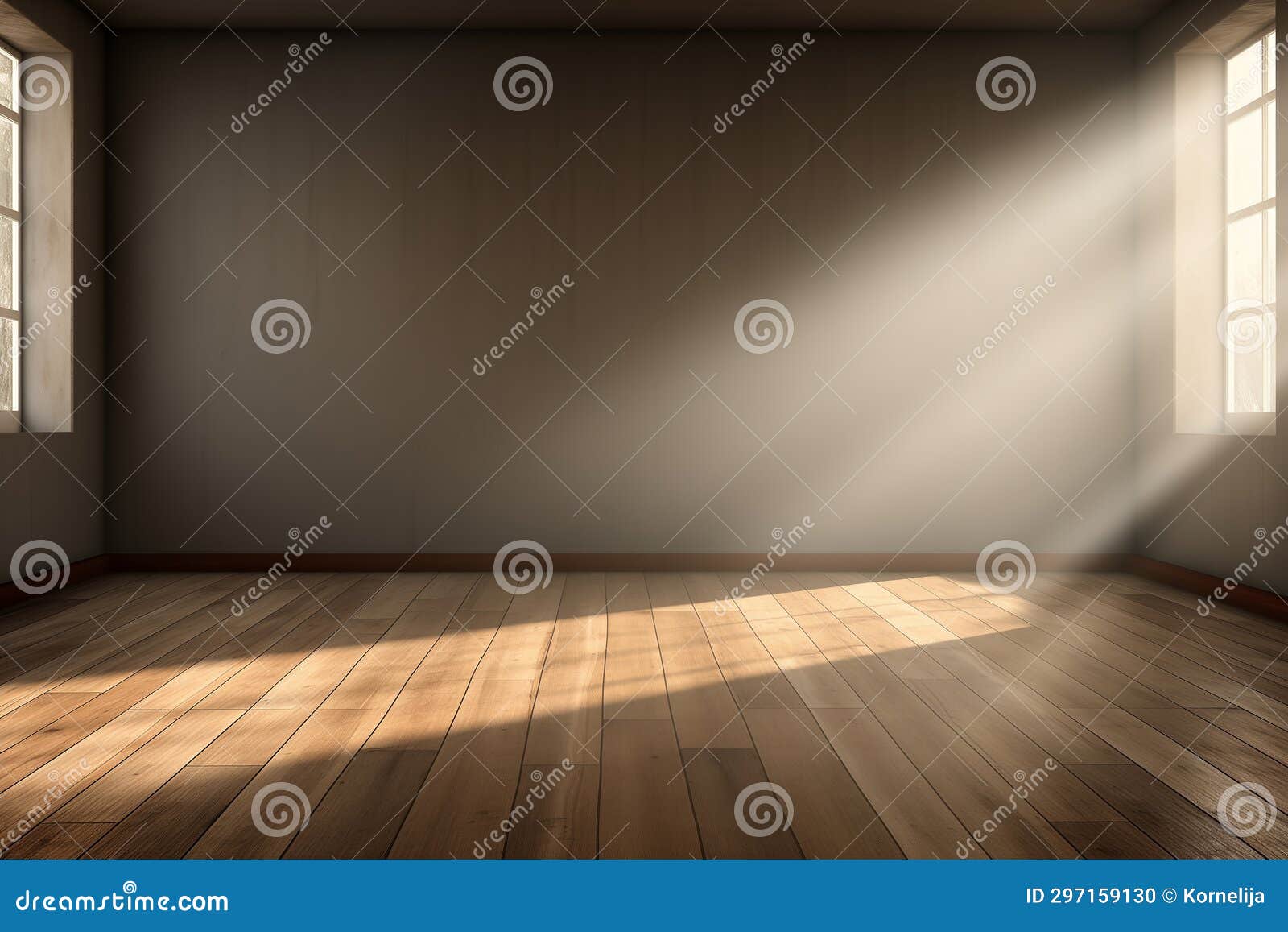 Abstract Pastel Empty Studio Room Background with Window Shadows, Room ...