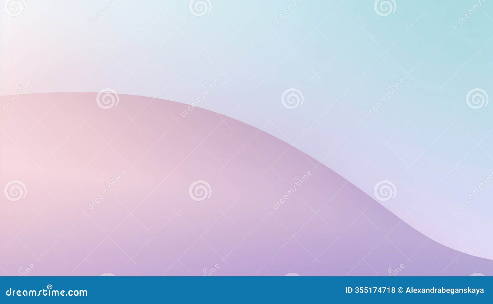 Abstract Pastel Gradient Background with Soft Curved Shapes Stock ...