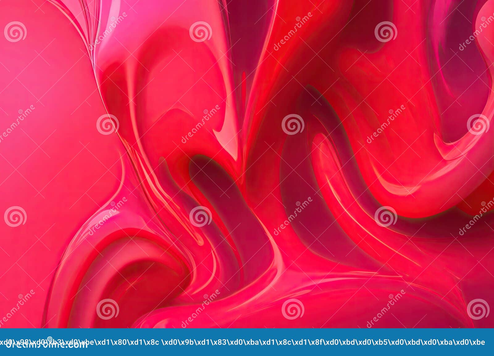 Abstract Pastel Neon Red Liquid Design. Ai Generative Stock Image ...