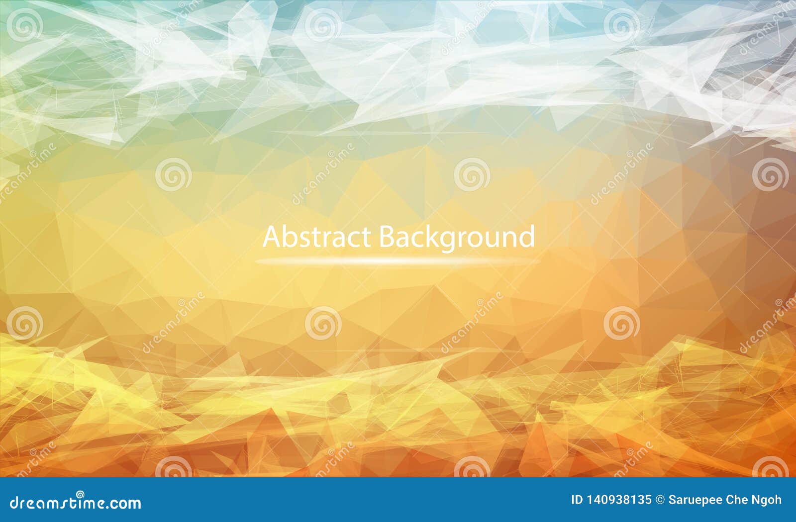 Abstract Pastel Polygonal Surface Background. Low Poly Mesh Design with ...