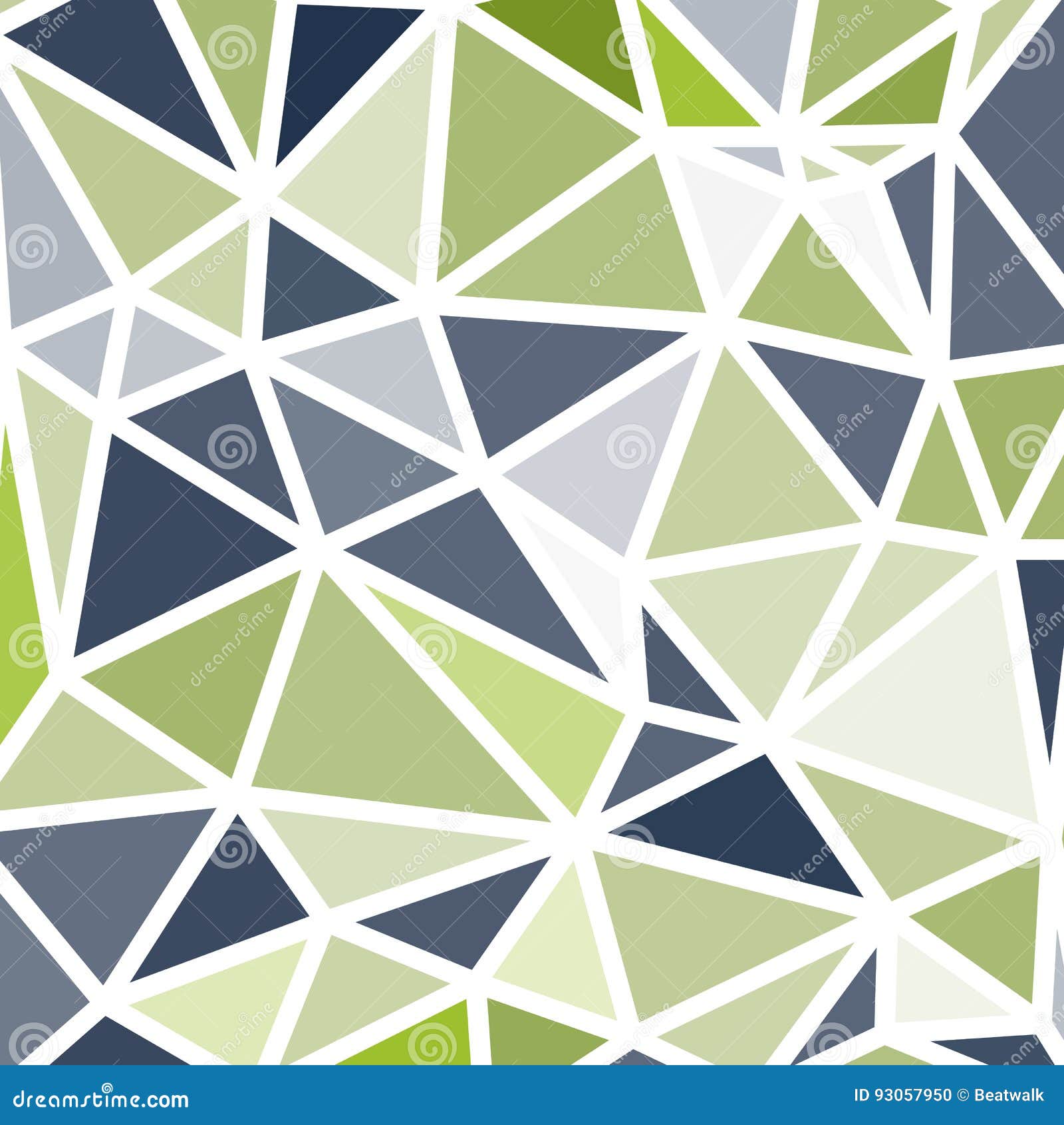 Abstract Pastel Triangles Background Stock Vector - Illustration of ...