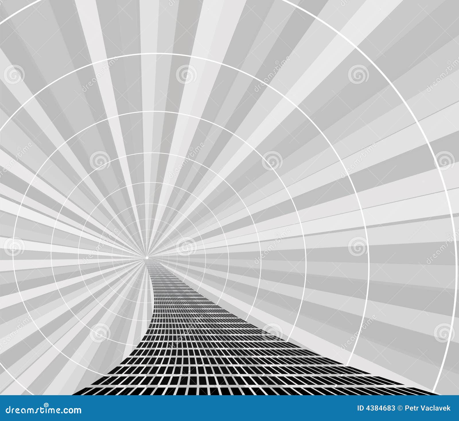 Abstract path stock vector. Illustration of modern, feeling - 4384683