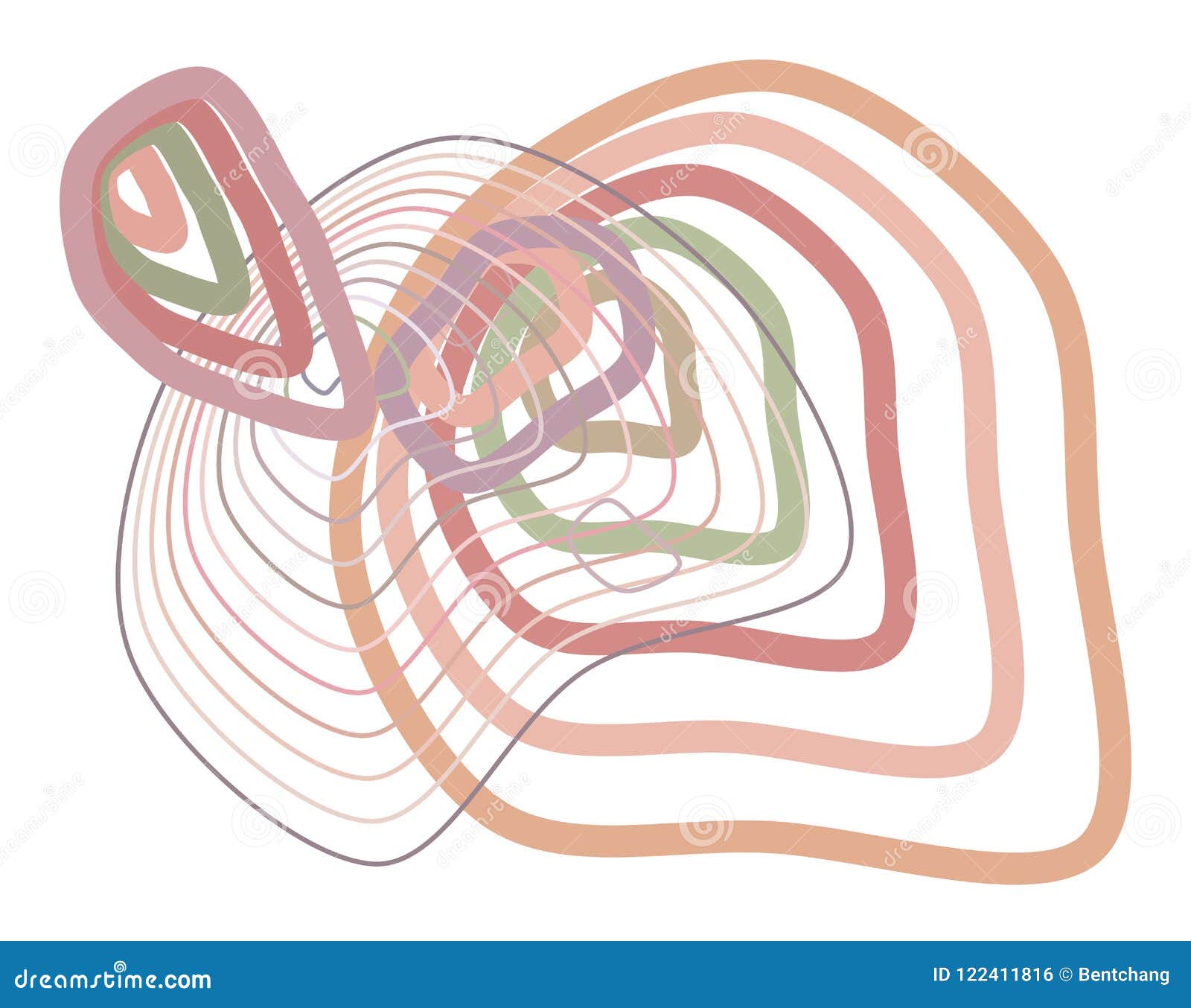 Abstract Path Lines Geometric Pattern, Colorful & Artistic for Graphic ...