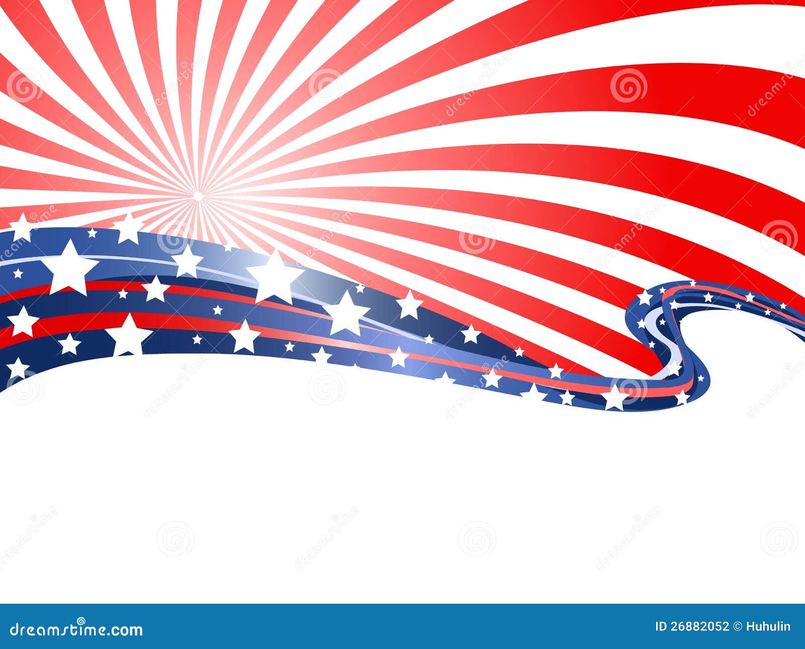 Abstract Patriotic Background Stock Vector - Illustration of ...