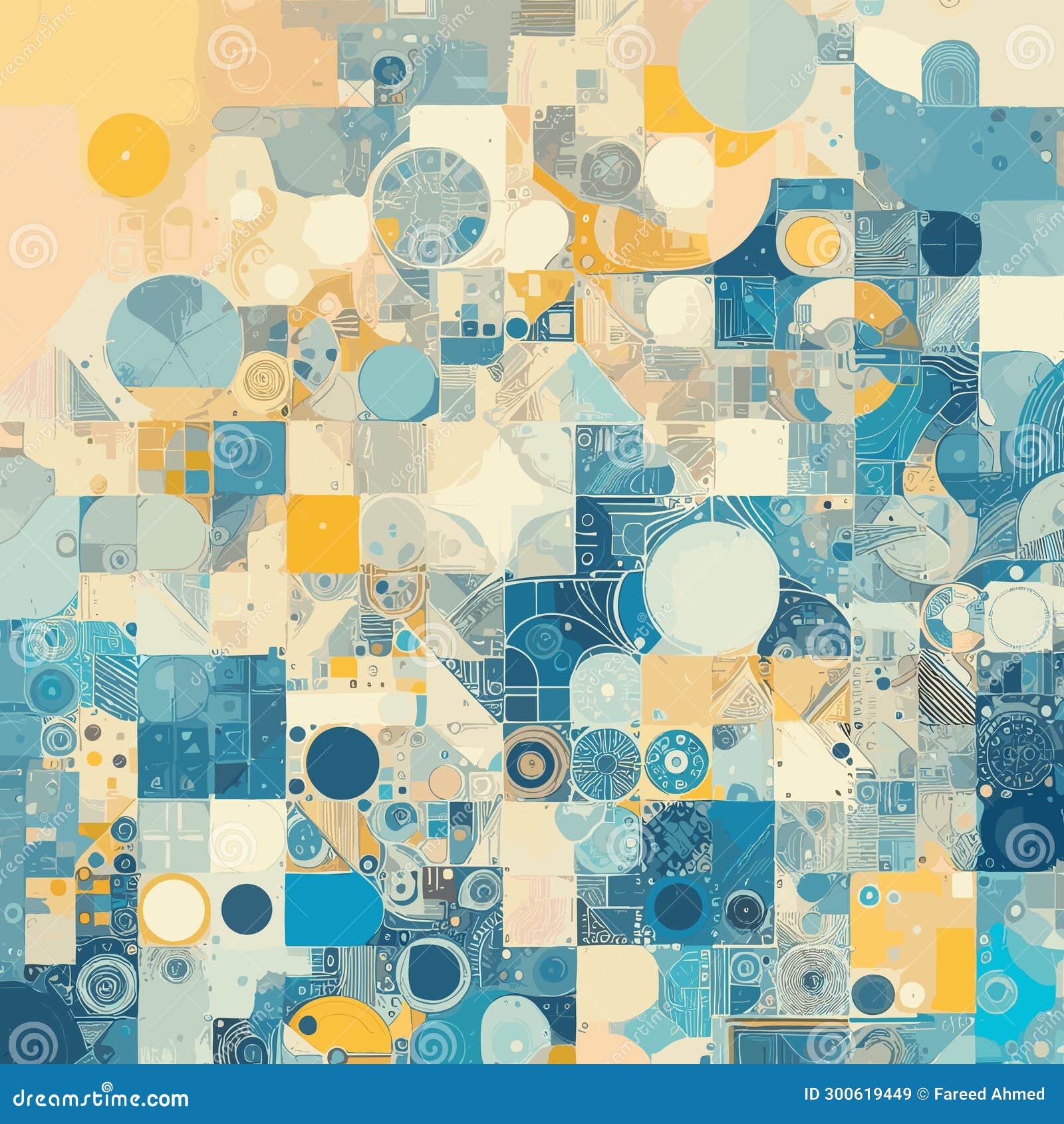 Abstract Pattern 04 - 4 of 6 Stock Vector - Illustration of generated ...