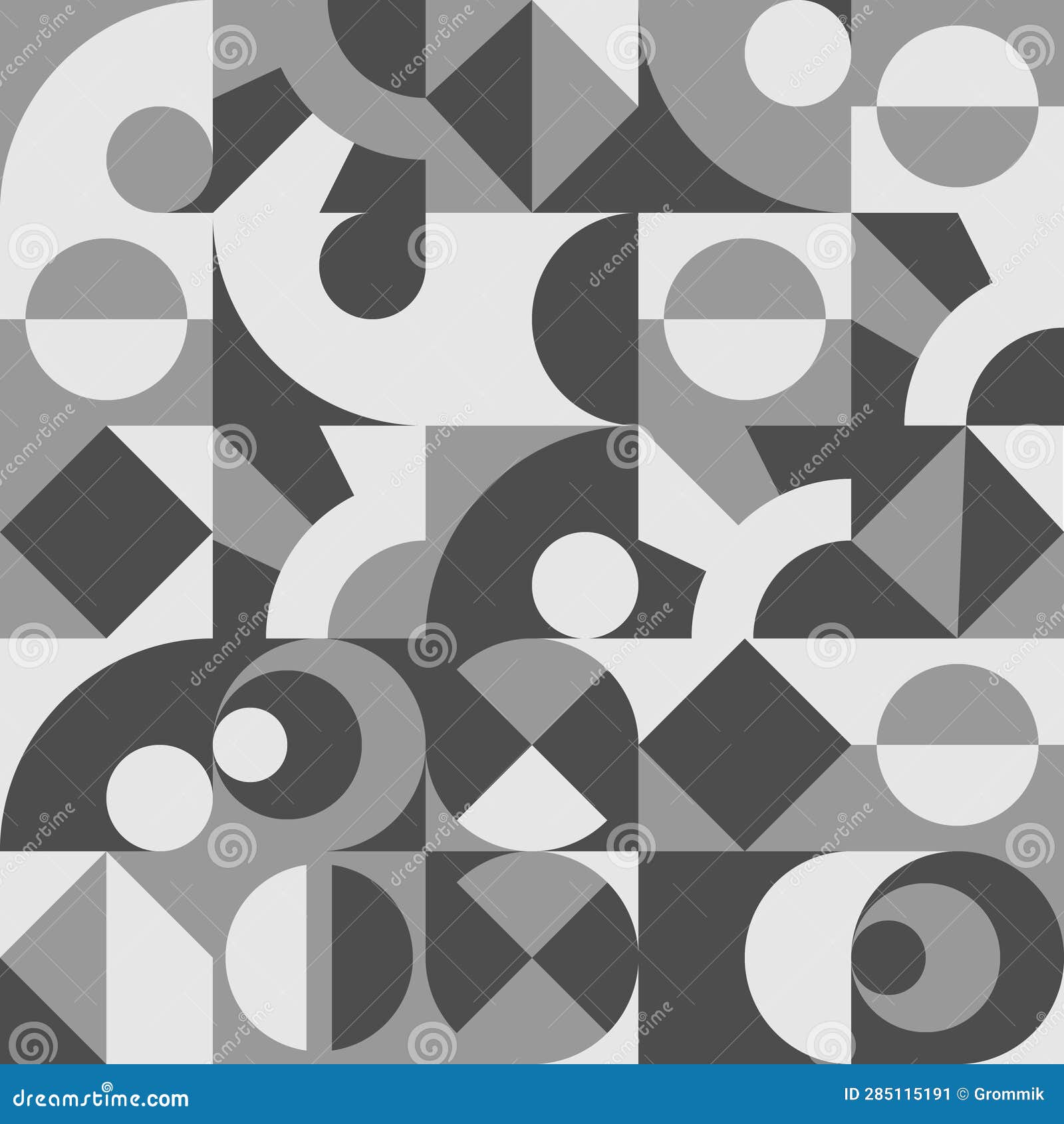 Abstract Pattern of Arbitrary Geometric Shapes. Abstract Background ...