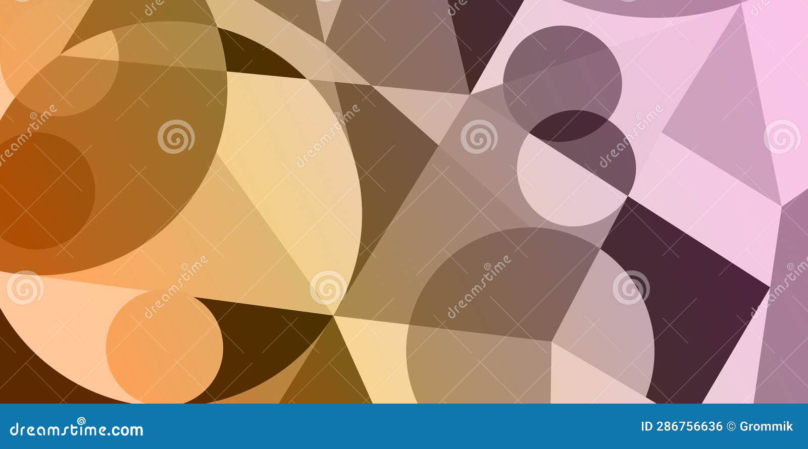 Abstract Pattern of Arbitrary Geometric Shapes. Abstract Background ...