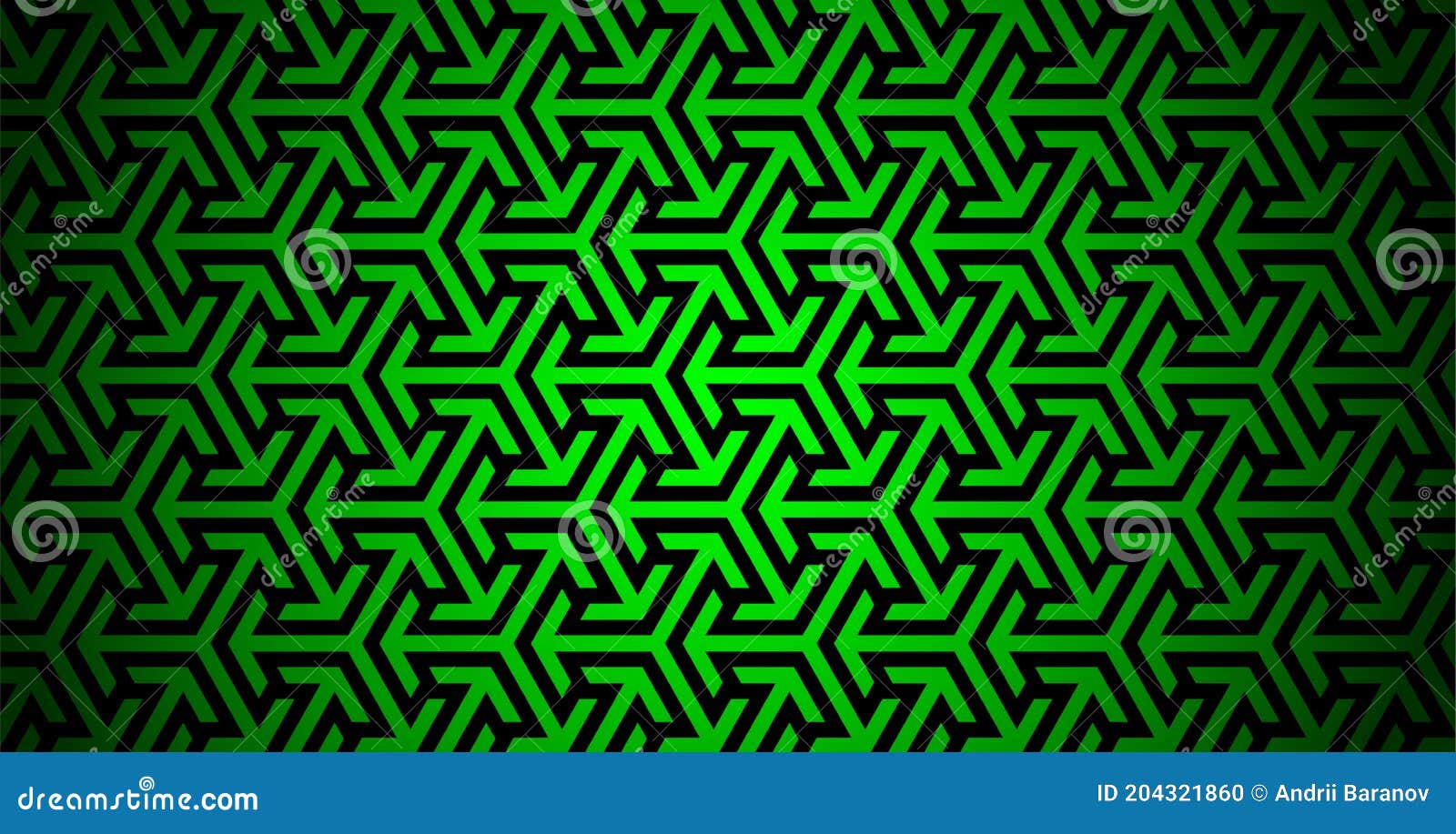Abstract Pattern with Arrows. Simple Modern Background with Intertwined ...