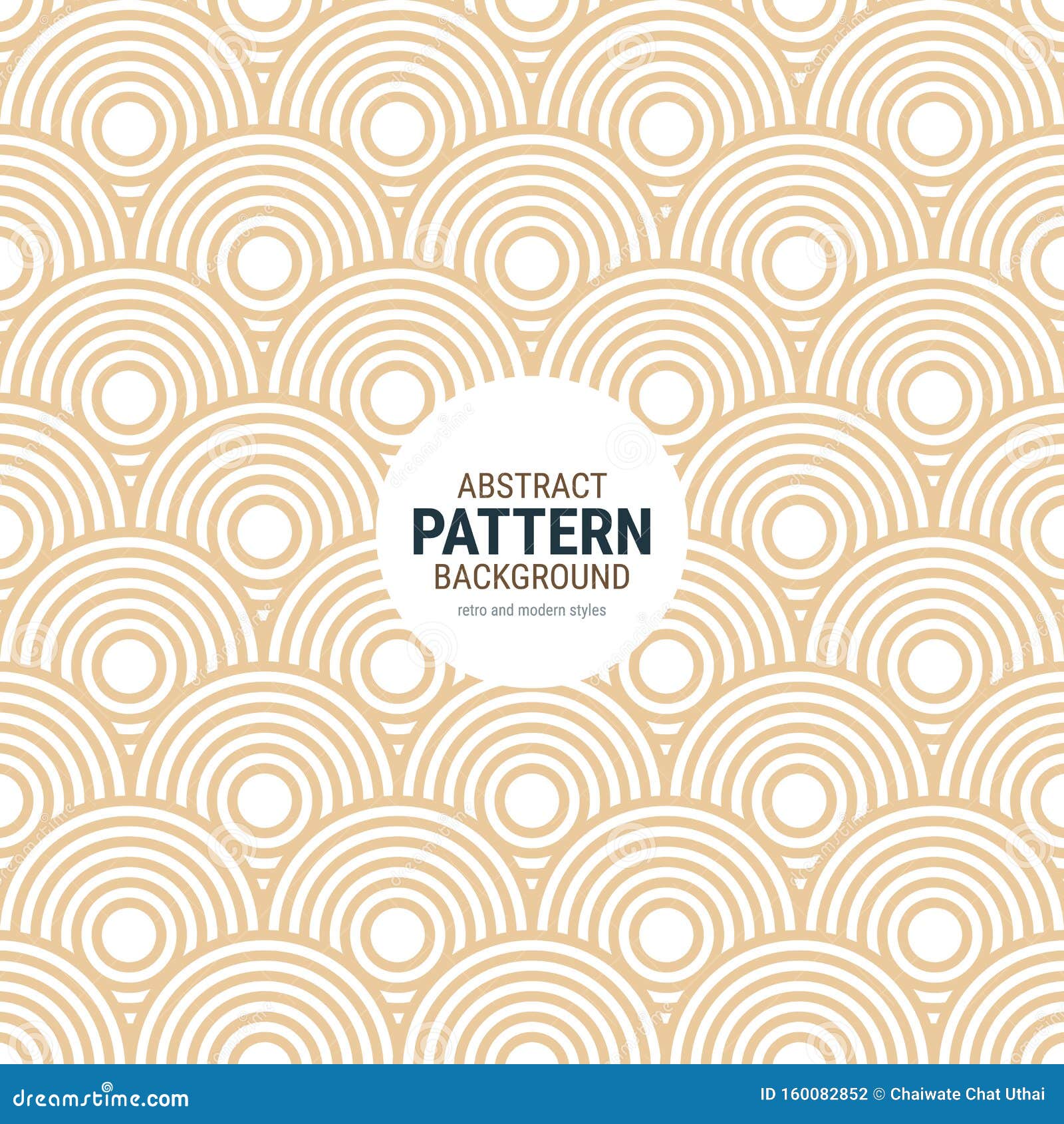 Abstract Pattern Background with Arches Stock Vector - Illustration of ...