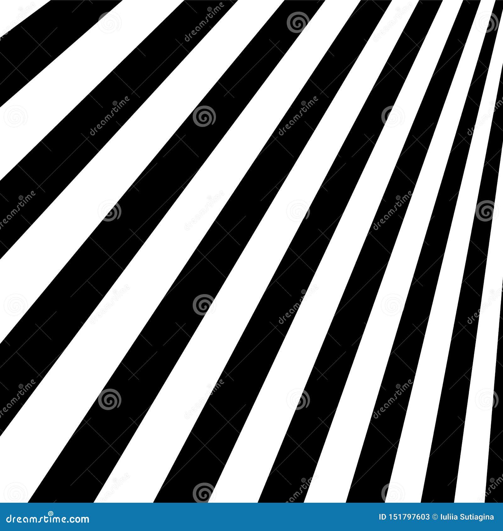 Abstract Pattern Black Stripes. Distortion. Vector Illustration Stock ...