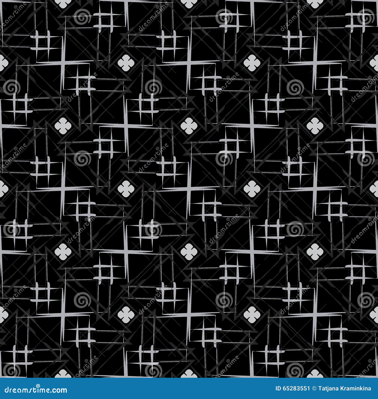Abstract Pattern Black White Gray. Stock Illustration - Illustration of ...