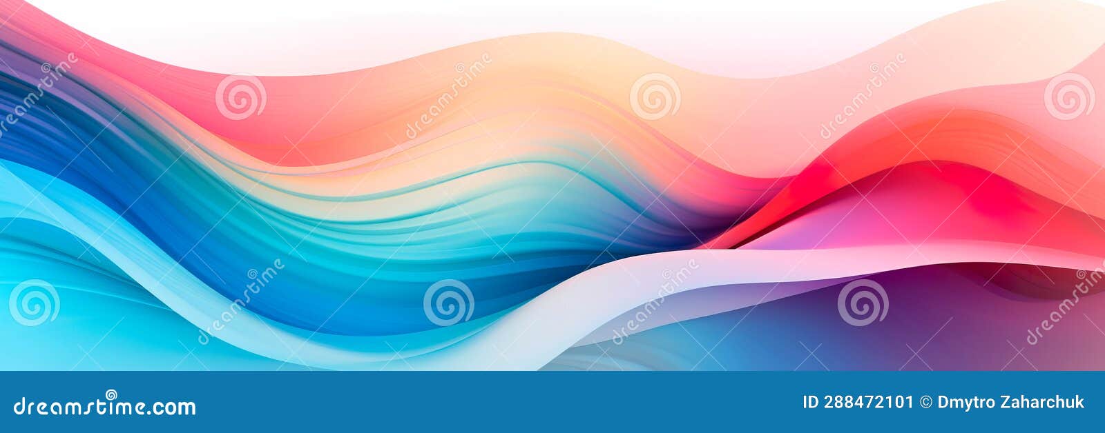 Abstract Pattern with Bold and Vibrant Gradients, Representing Energy ...