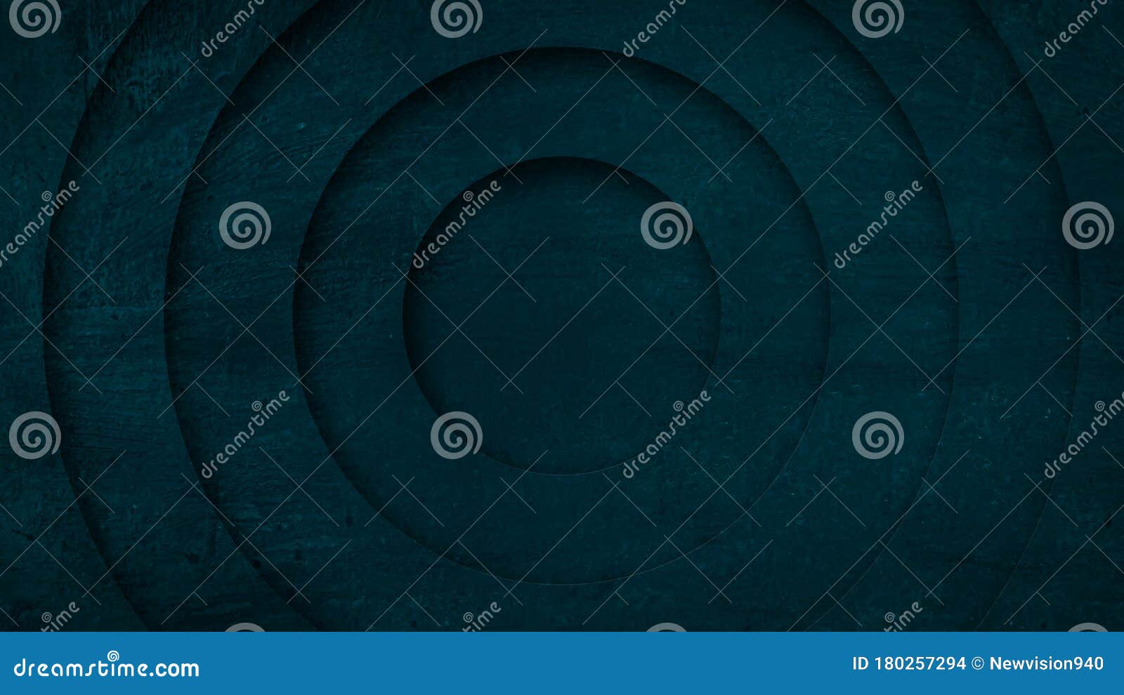 Abstract Pattern of Circles with the Effect of Displacement Turquoise ...