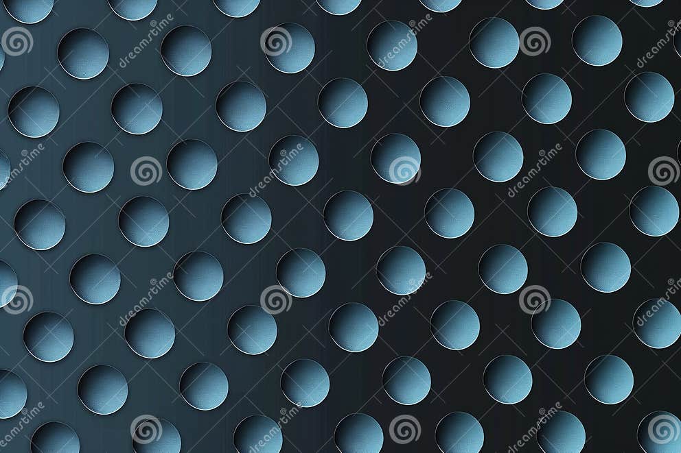 Abstract Pattern with Circular Cutouts Stock Illustration ...