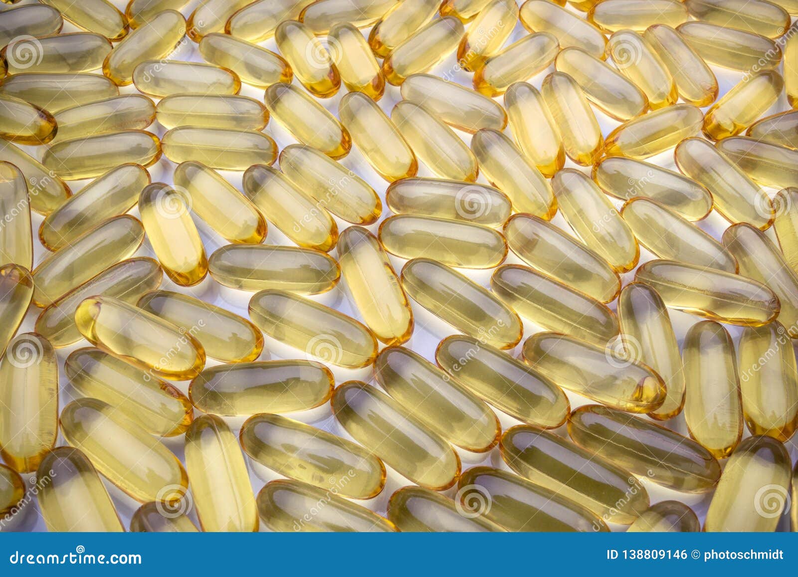 Abstract Pattern Composed of Many Yellow Capsules Stock Photo - Image ...