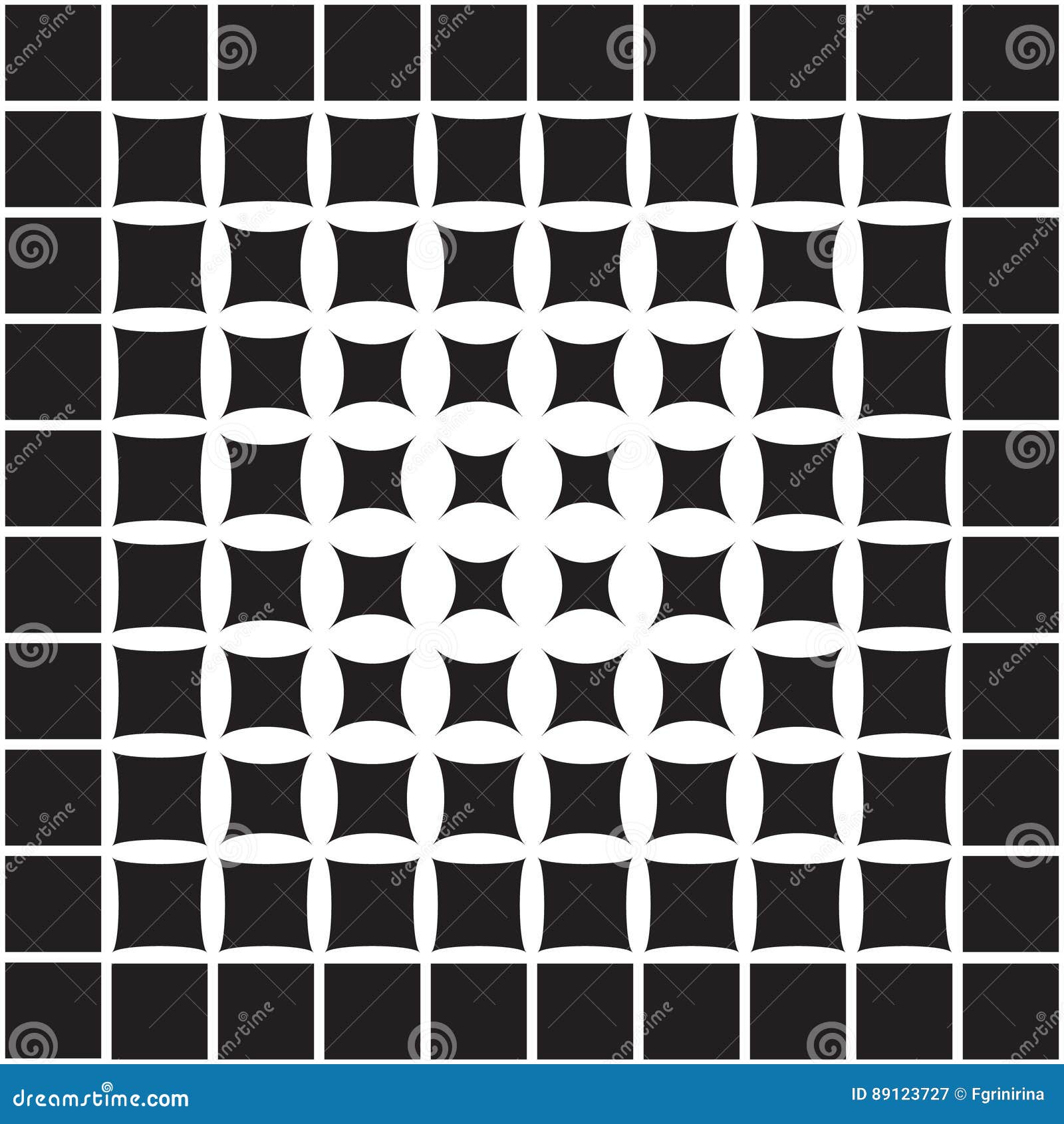 Abstract Pattern from the Decreasing Geometric Forms To the Center ...