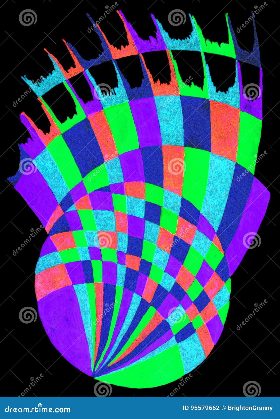 Abstract pattern drawing. stock illustration. Illustration of artistic ...