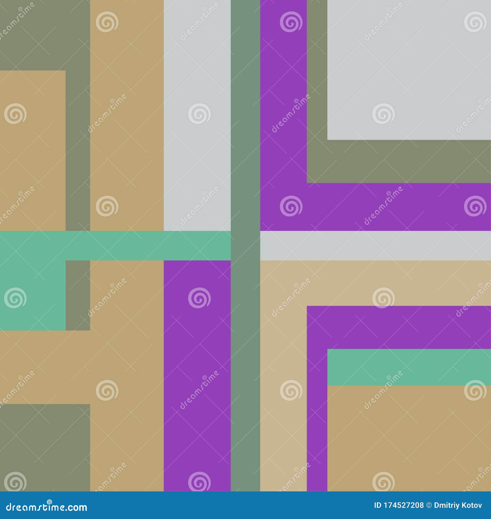 Abstract Pattern Expressive Shape Ornaments Graphical Design Stock ...