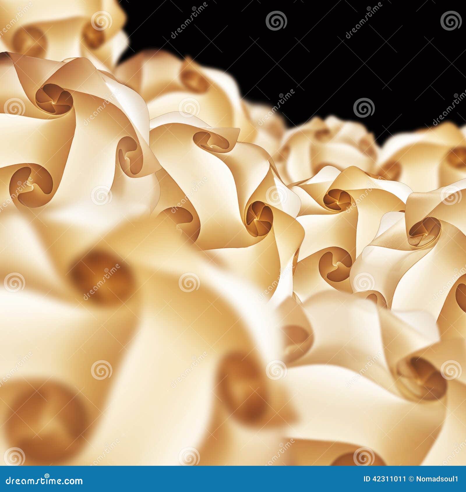 Abstract Pattern. Floral Ornament. Stock Illustration - Illustration of ...