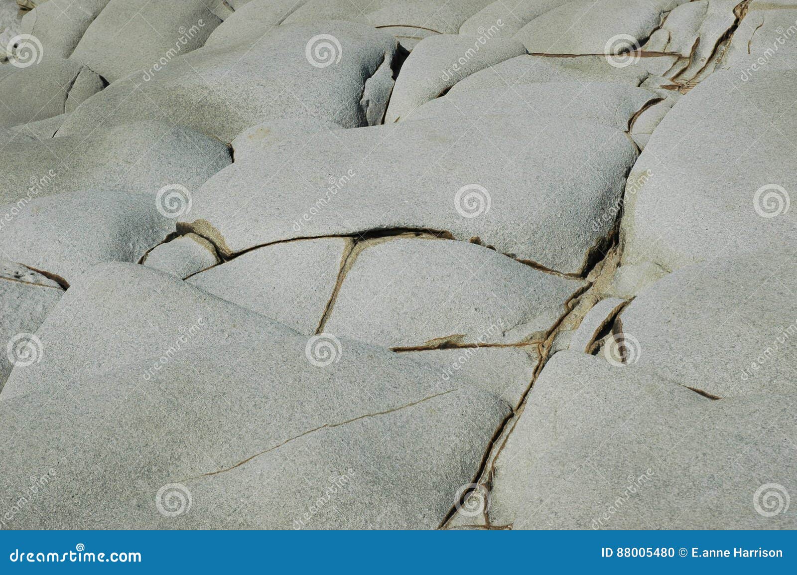 An Abstract Pattern Formed by Cracks in Rocks. Stock Photo - Image of ...