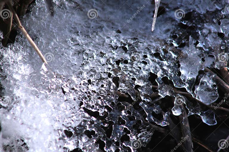 Abstract Pattern Frozen and Water Stock Photo - Image of silver, cold ...