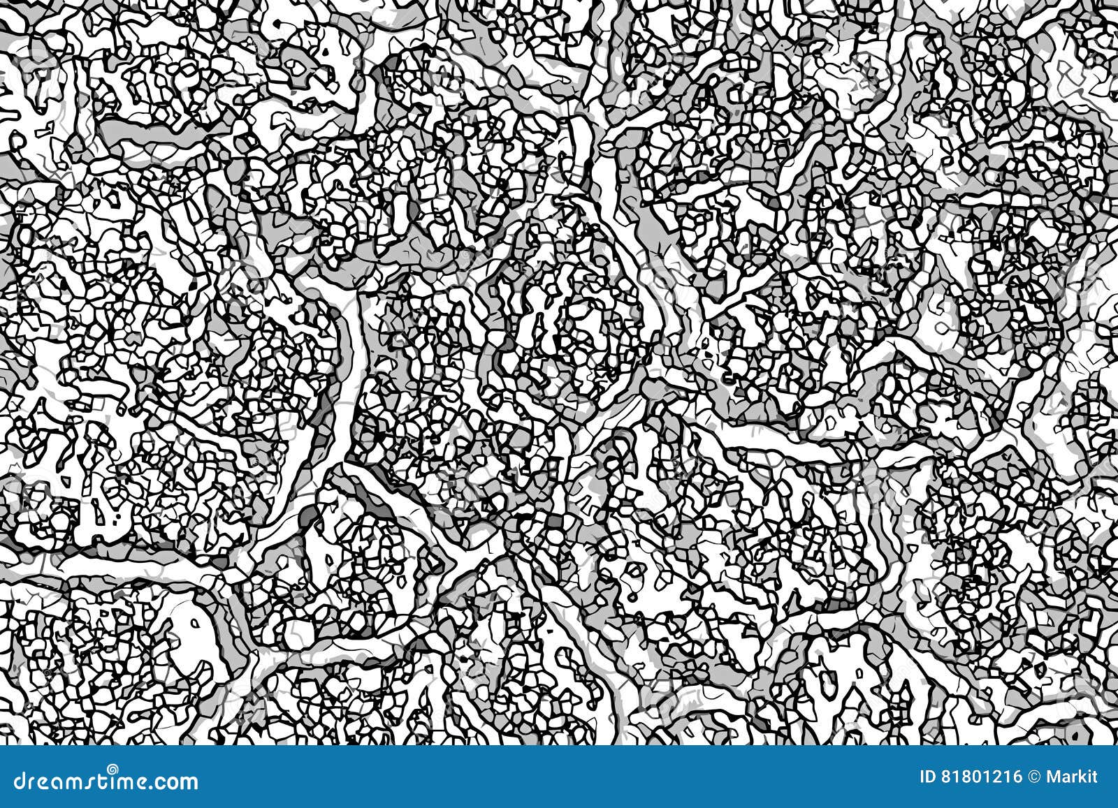 Abstract Pattern in Grey, Black and White Stock Illustration ...