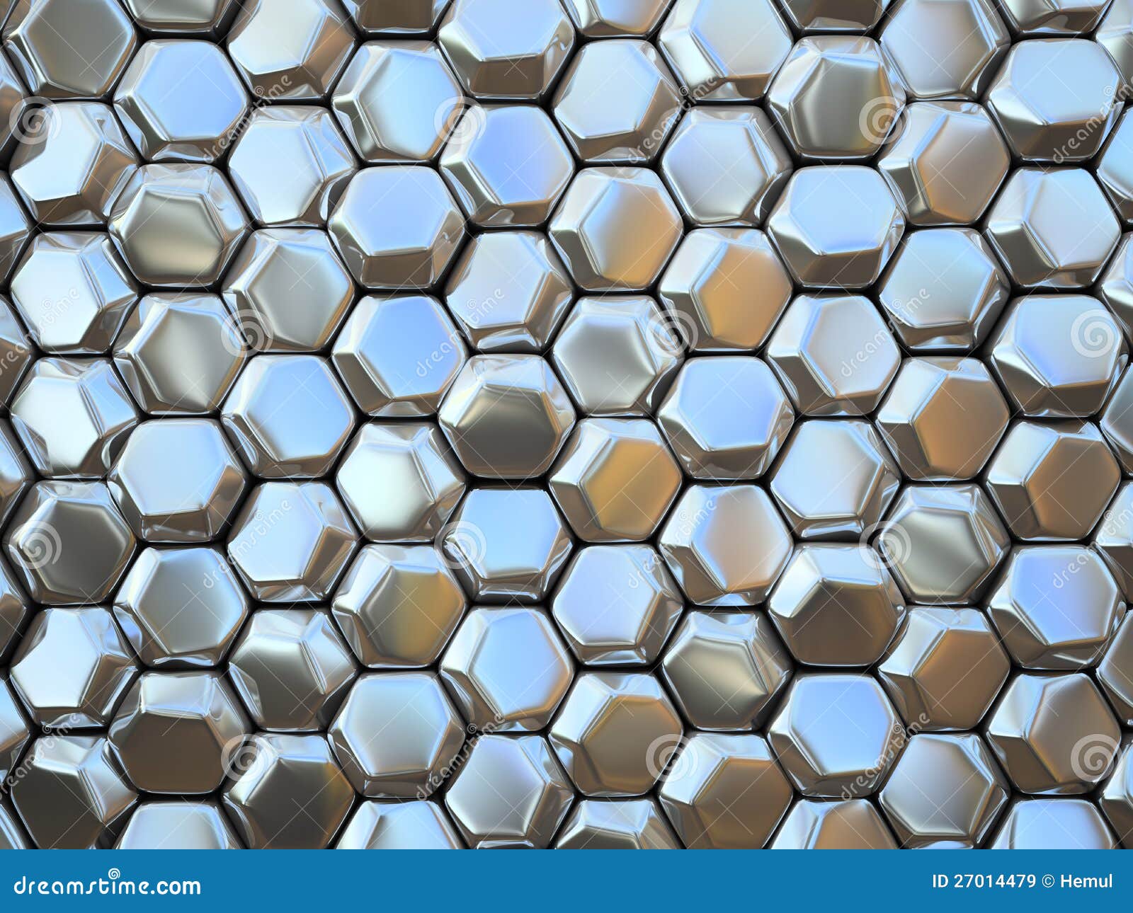 Abstract Pattern of Hexahedron Stock Illustration - Illustration of ...