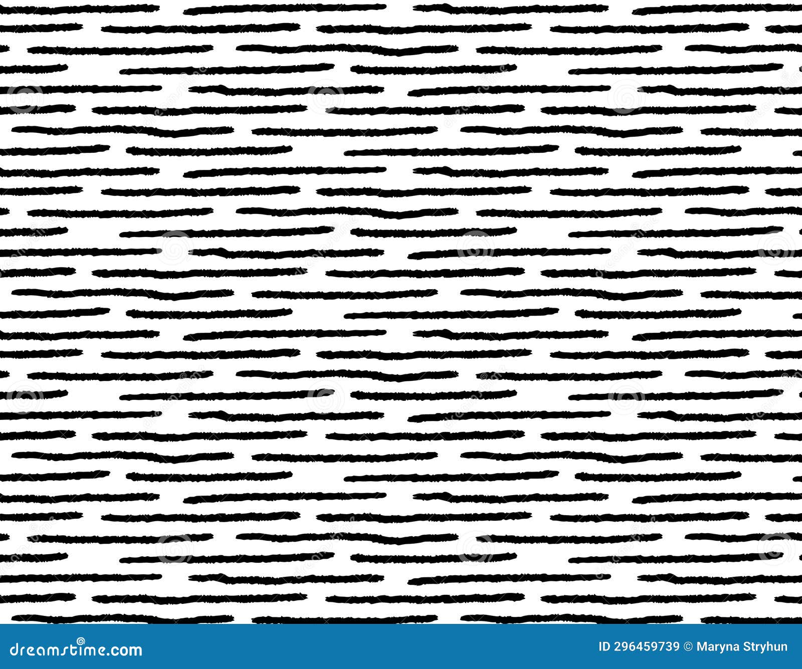 Abstract Pattern Horizontal Lines Sketch. Textured Lines Drawn by Hand ...