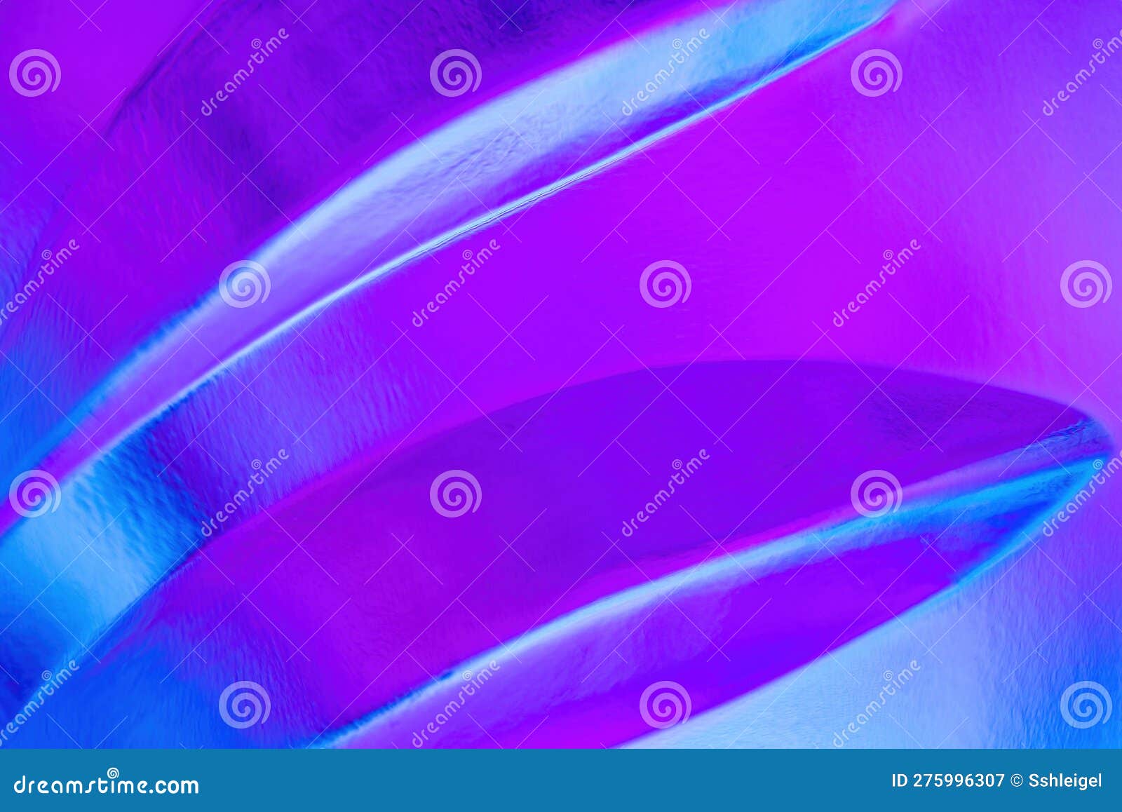 Abstract Pattern of Illuminated Relief Surface of Thick Glass Stock ...