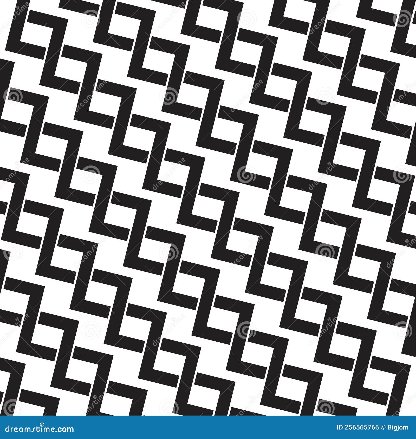 Abstract Pattern with Lines Seamless Vector Background. Stock Vector ...