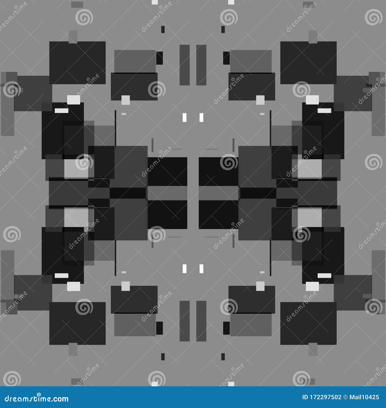 Abstract Pattern Micro Electronic Technology Texture Stock Illustration ...