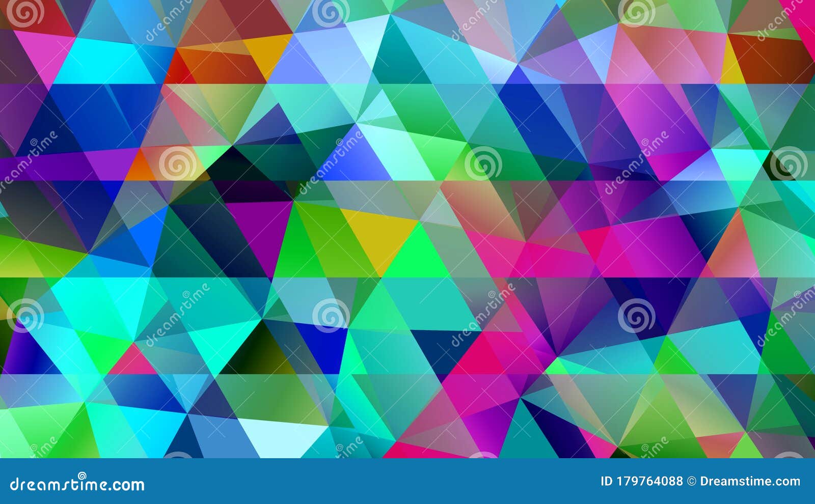 Abstract Pattern Mosaic Colorful, Computer Graphics Stock Illustration ...