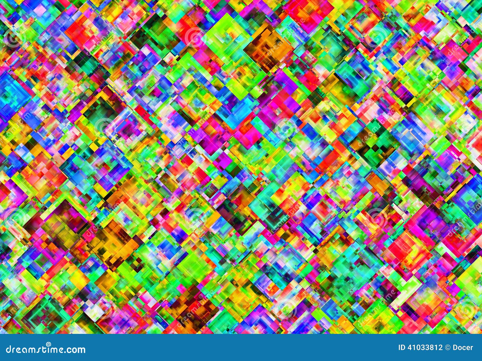 Abstract Pattern from Multicolored Square Backgrounds Stock ...