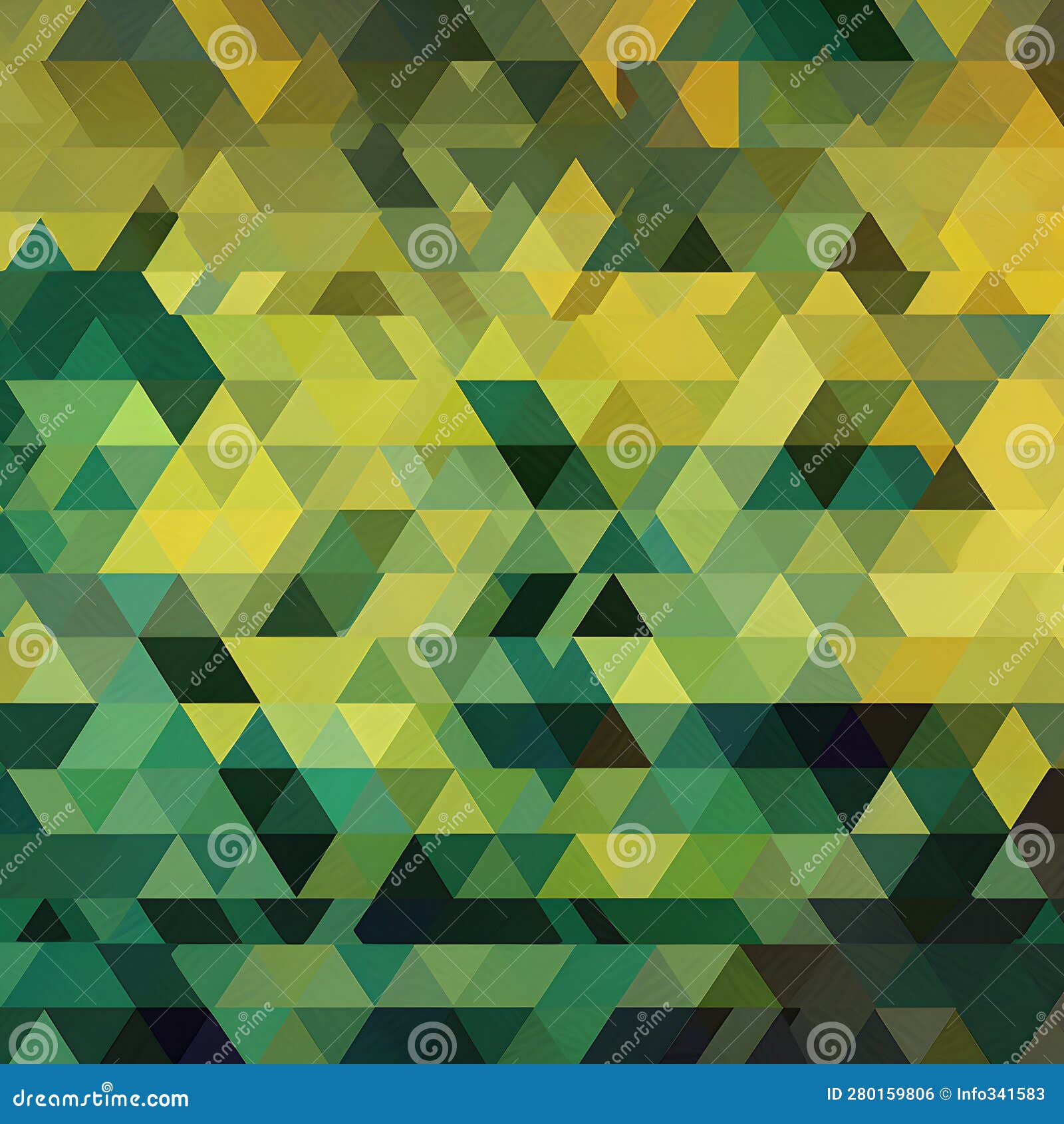 An Abstract Pattern of Overlapping Triangles in Shades of Three ...