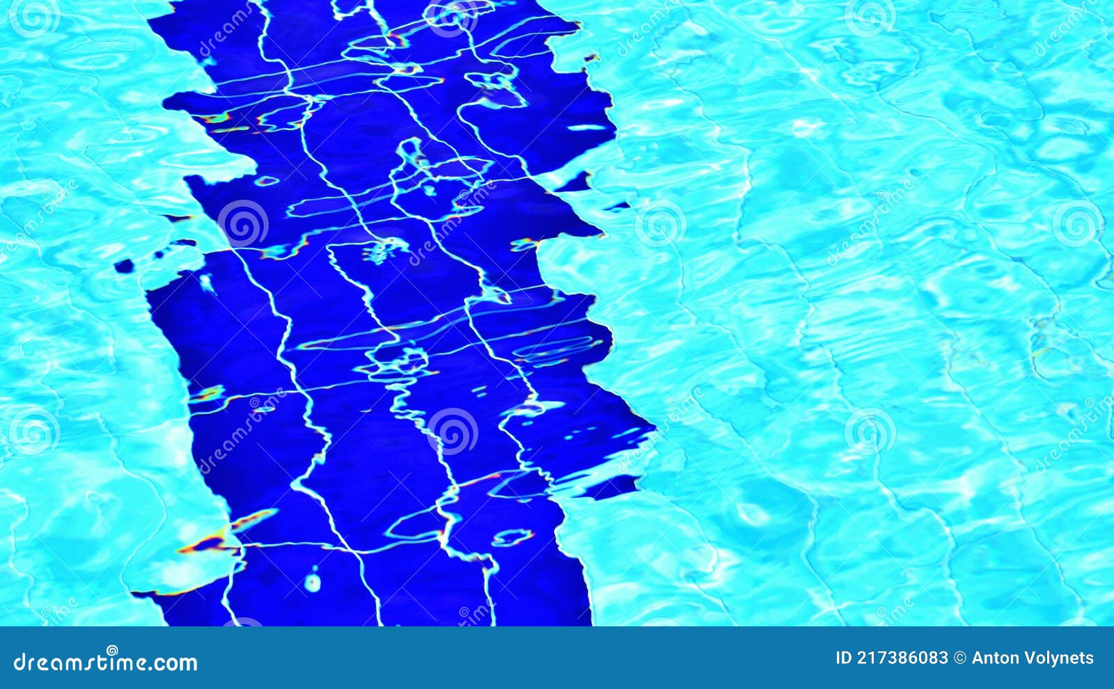 Abstract Pattern of Pool Water Stock Image - Image of pattern, waves ...