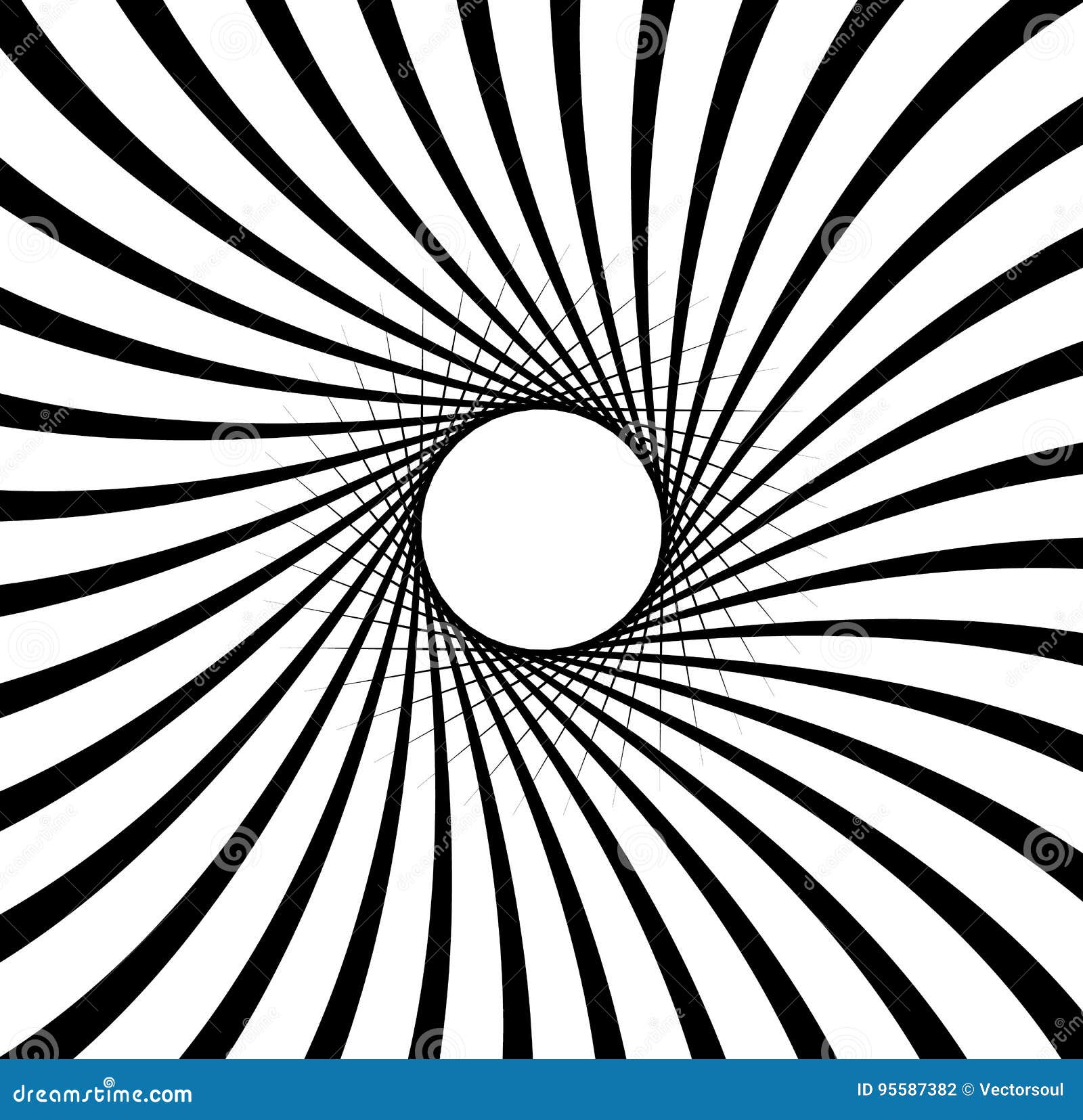 Abstract Pattern with Radial Lines. Radial, Radiating Lines with Stock ...