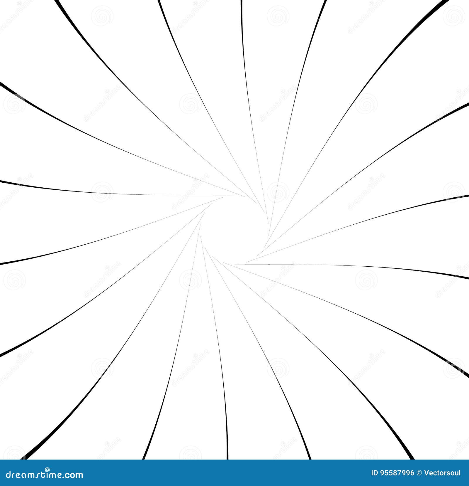 Abstract Pattern with Radial Lines. Radial, Radiating Lines with Stock ...