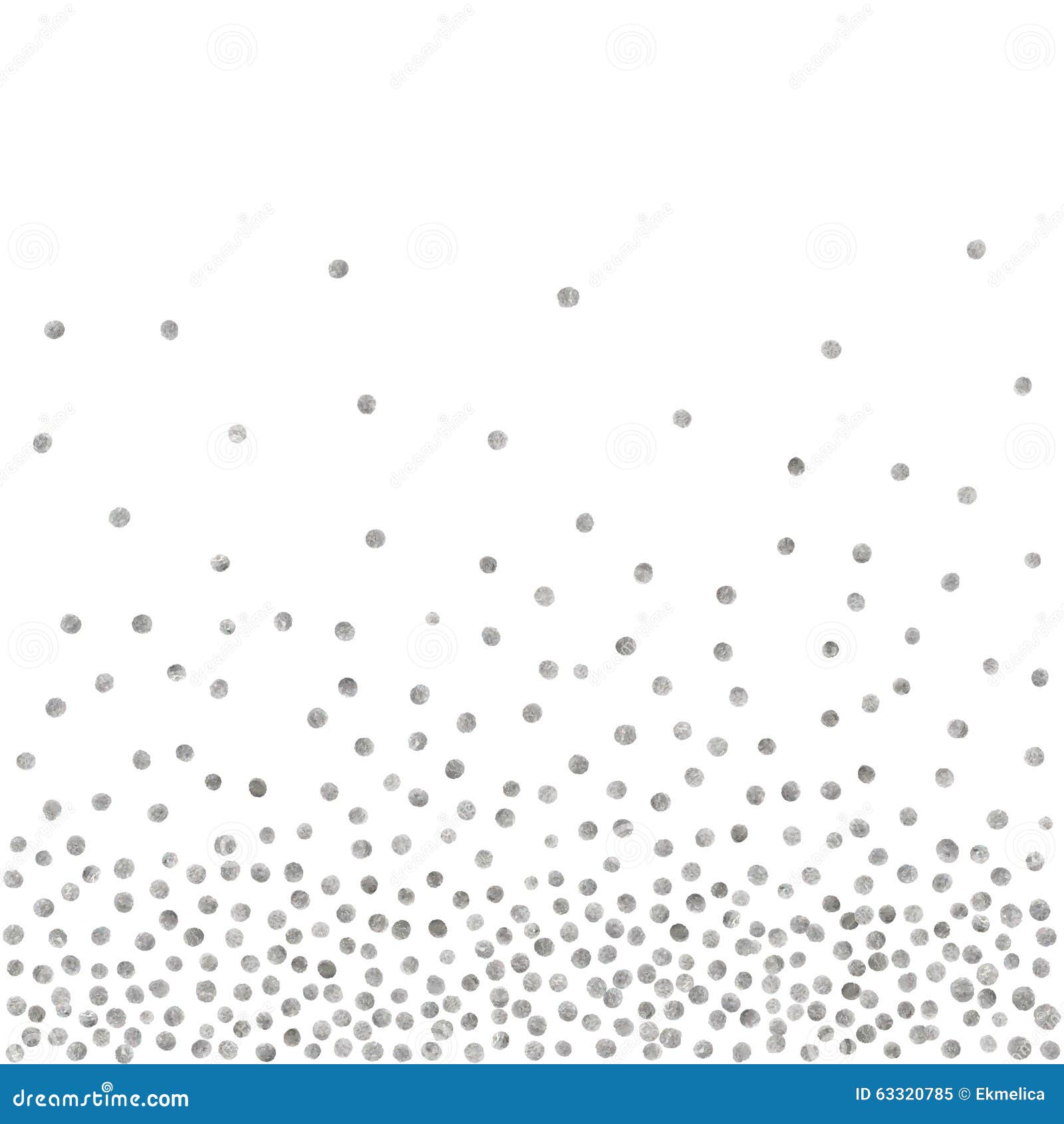 Abstract Pattern of Random Silver Dots Stock Vector - Illustration of ...