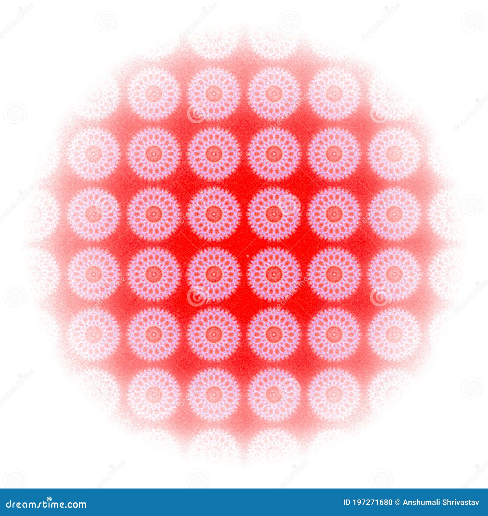 Abstract Pattern Round Designs Illustration Image for Multipurpose Use ...
