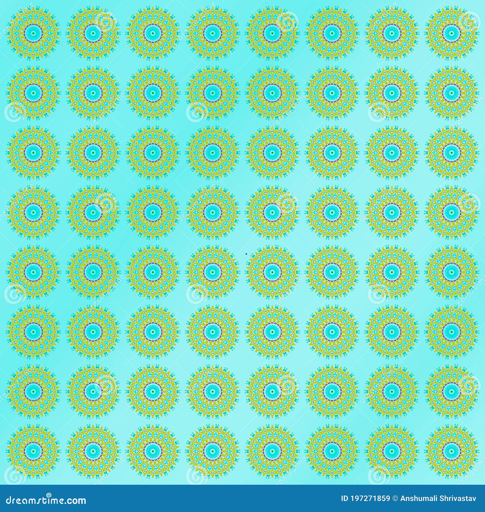 Abstract Pattern Round Designs Illustration Image for Multipurpose Use ...