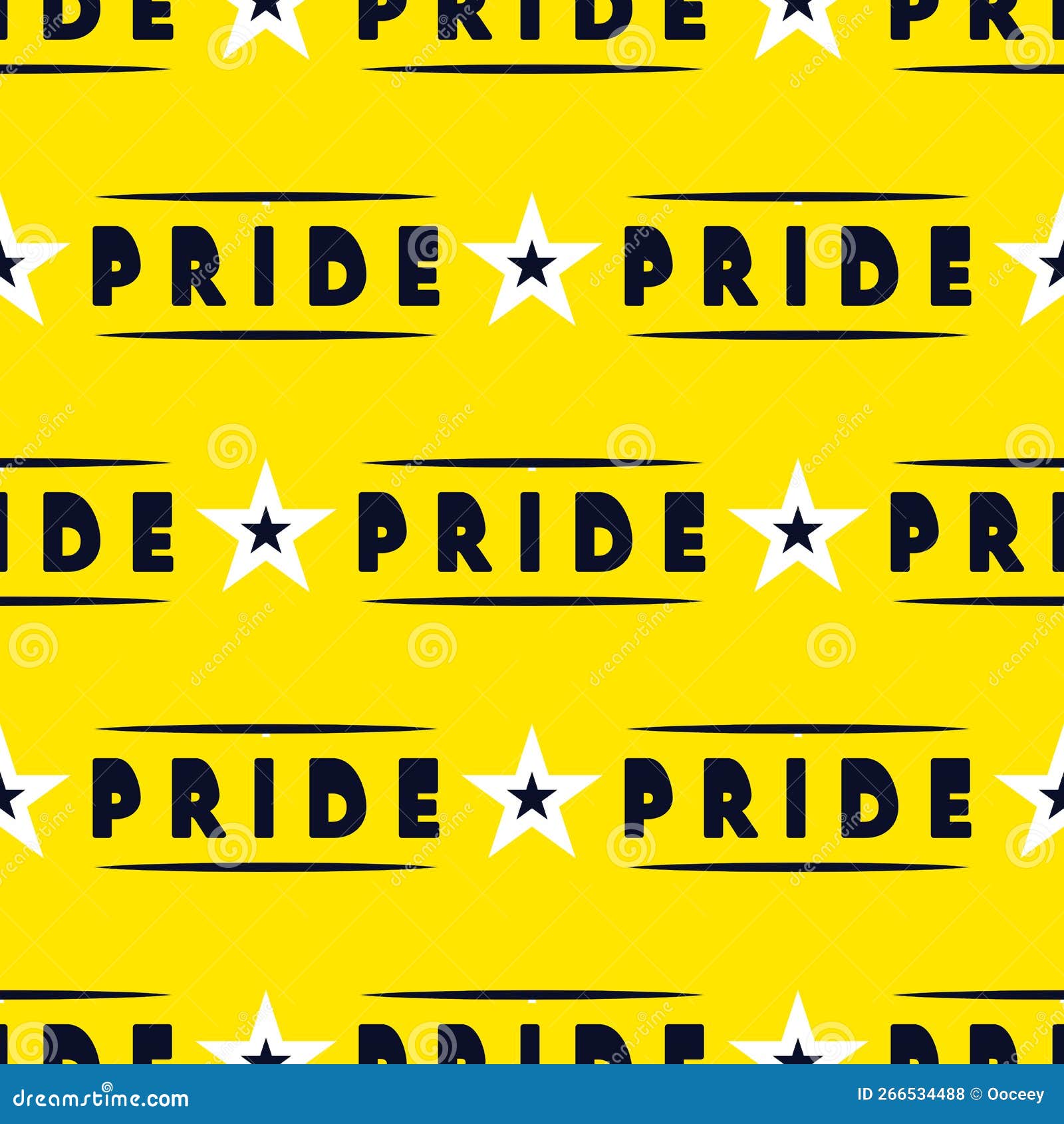 Abstract Squre Block Pattern With Text PRIDE With Stars Royalty-Free ...