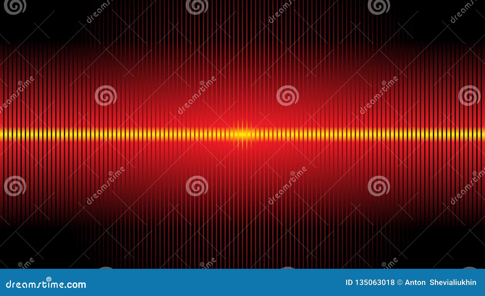 Abstract Pattern with Straight Lines in Red-yellow-black Colors Stock ...