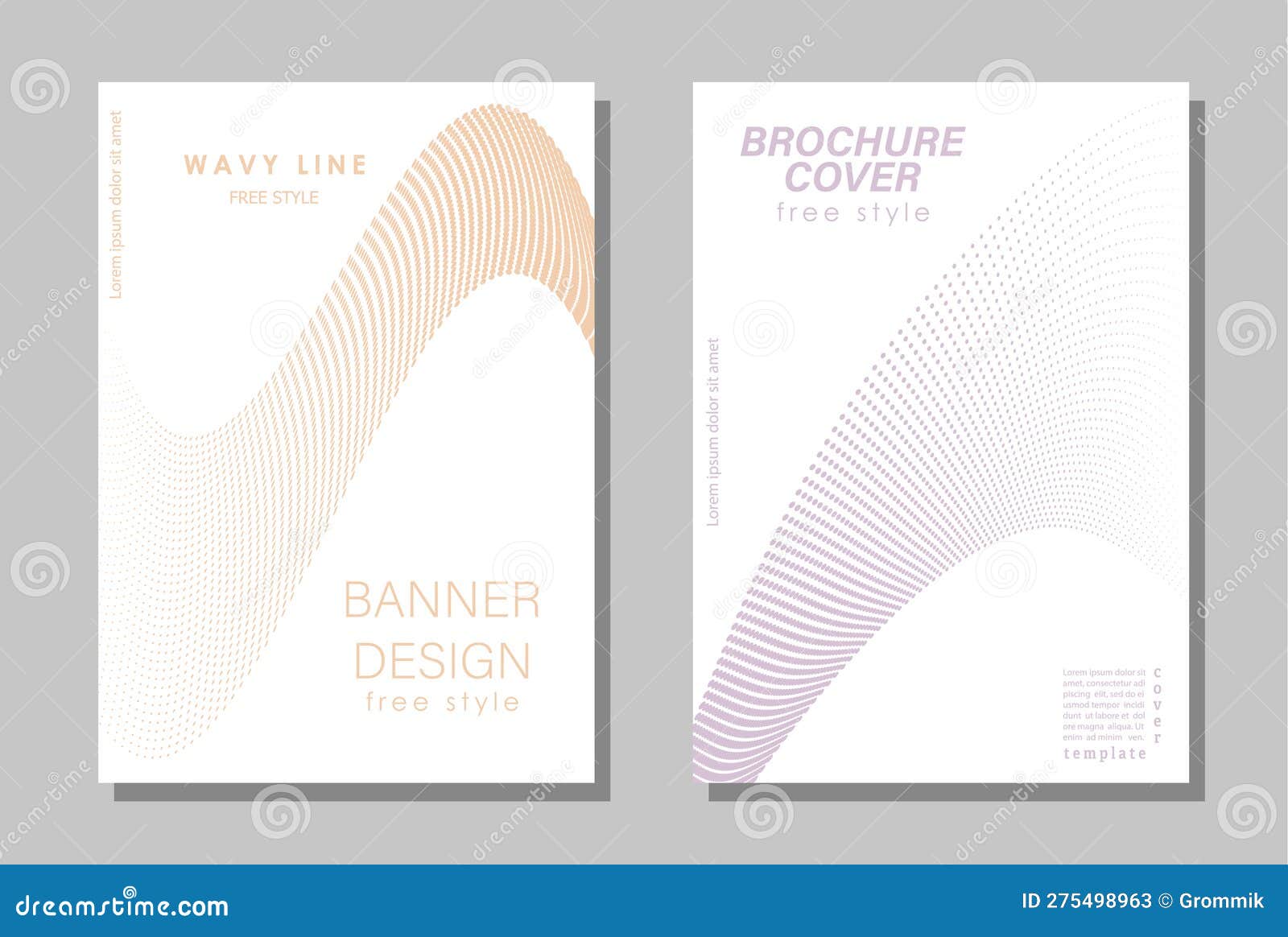 Abstract Pattern. Template for the Design of Banners, Posters and ...