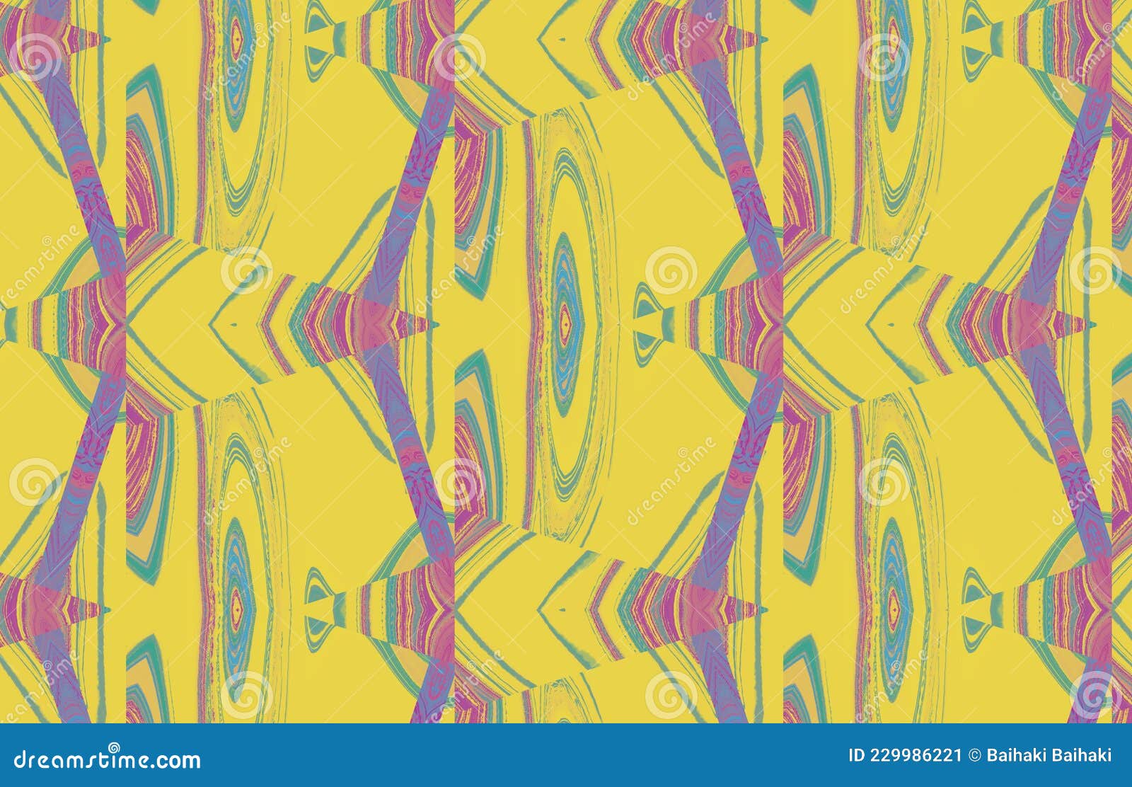Abstract Pattern. Texture with Wavy, Curves Lines Stock Illustration ...