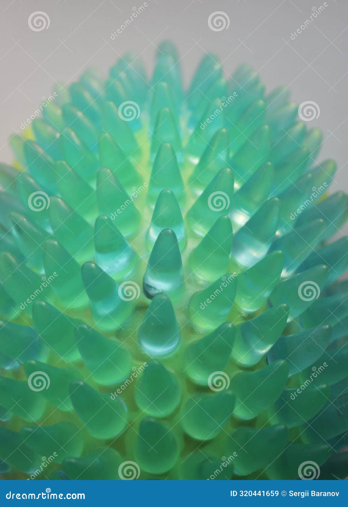 Abstract Pattern of Translucent Outgrowth Spikes Structure on Sphere ...