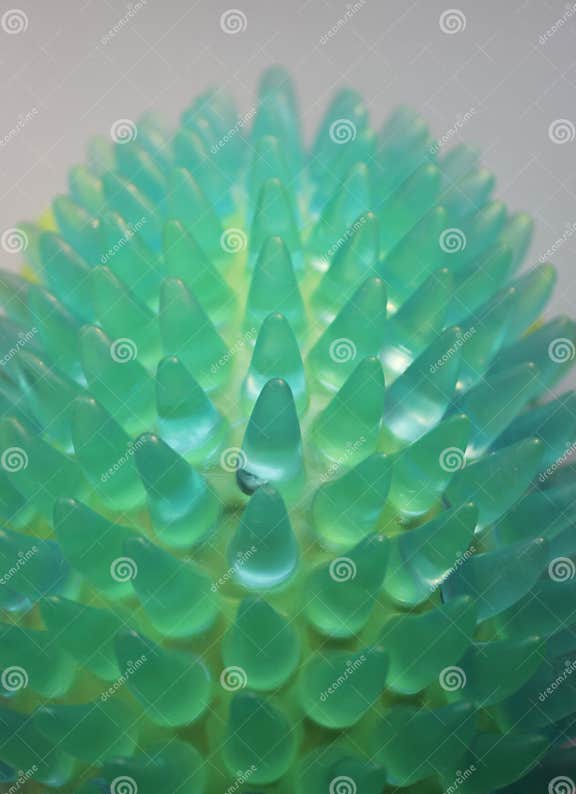 Abstract Pattern of Translucent Outgrowth Spikes Structure on Sphere ...