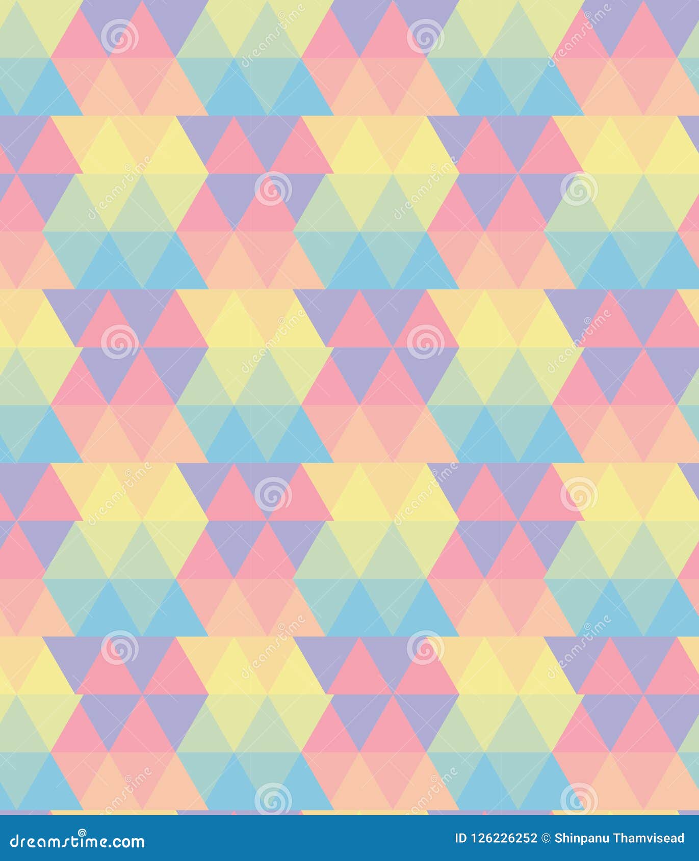 Abstract Pattern Triangle Pattern,vector,pastel Colors Stock Vector ...