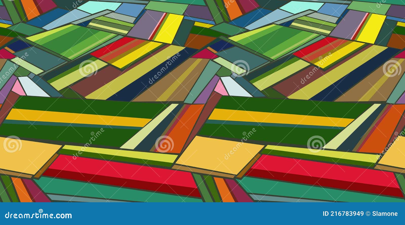 Abstract Pattern Vector Illustration Geometric Background Art Stock ...